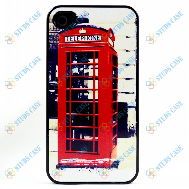 Iphone 4 Case,iphone 4s Case,unique Telephone Booth Iphone 4 Case, Top ...